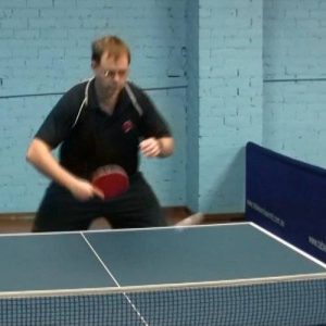 The Backhand Counterhit - Front View - Greg's Table Tennis Pages