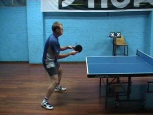 Forehand Block Against Loop - Table Tennis Basic Strokes - Greg's Table ...